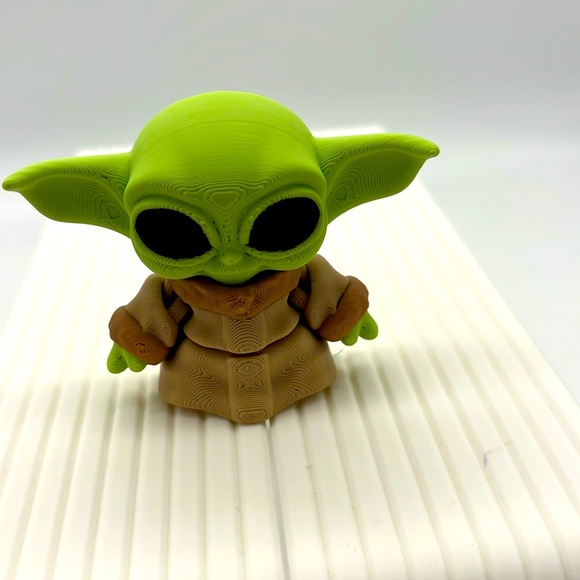Toys | 3d Printed Articulated Star Wars Baby Yoda Fidget Toy Fun Collec ...